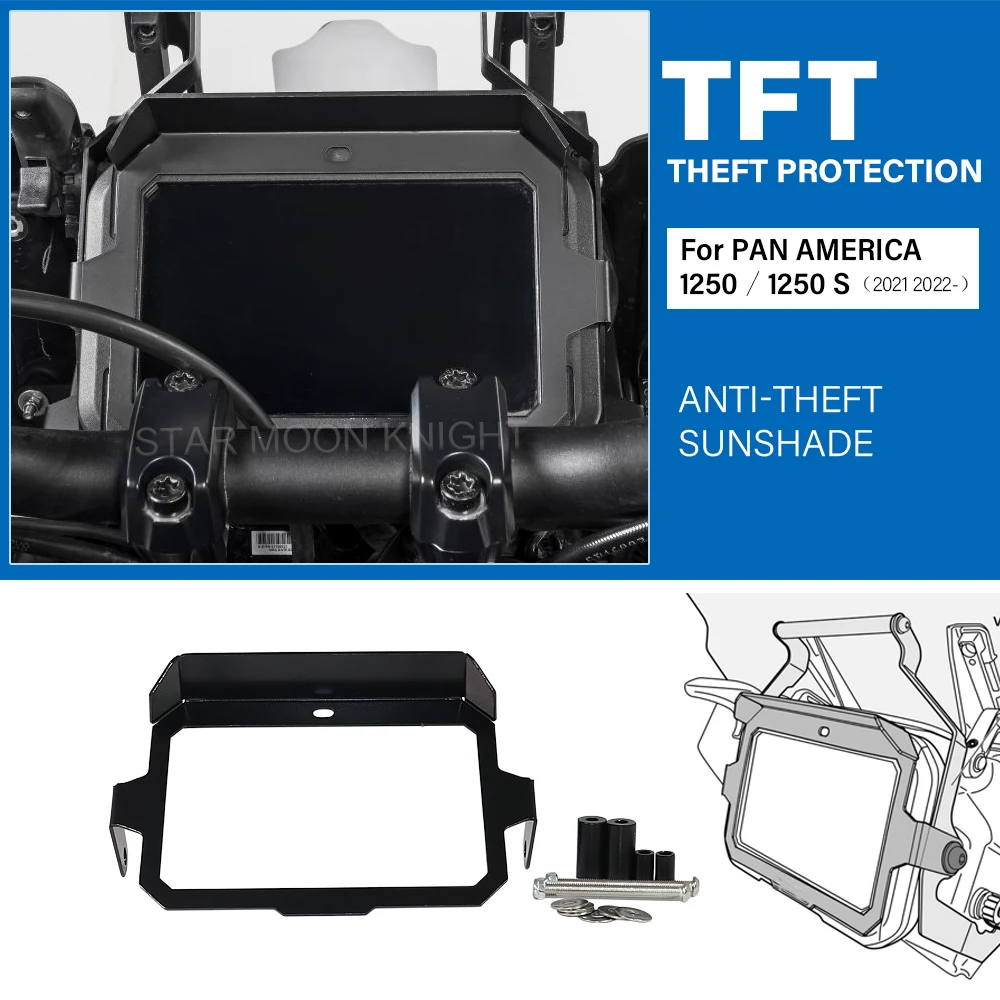 CNC-Meter-Anti-theft-Frame-TFT-Theft-Protection-For-Pan-America-1250-S ...