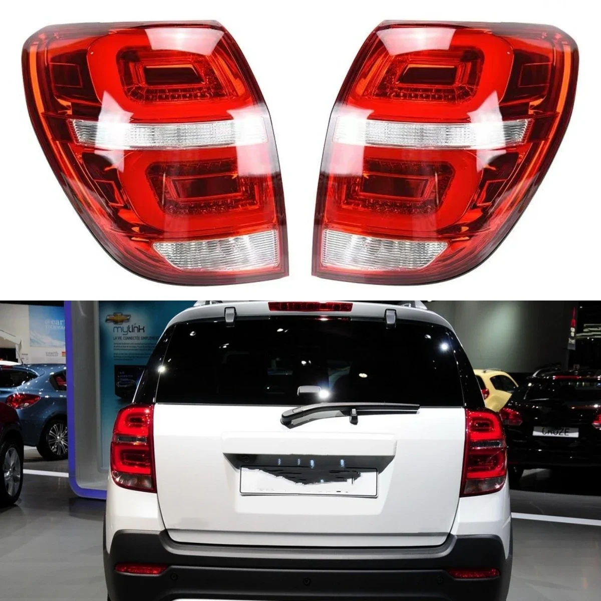 Stop-Brake-Lamp-Rear-Warning-Turn-Signal-Light-Car-Accessories-2Pcs-Led ...