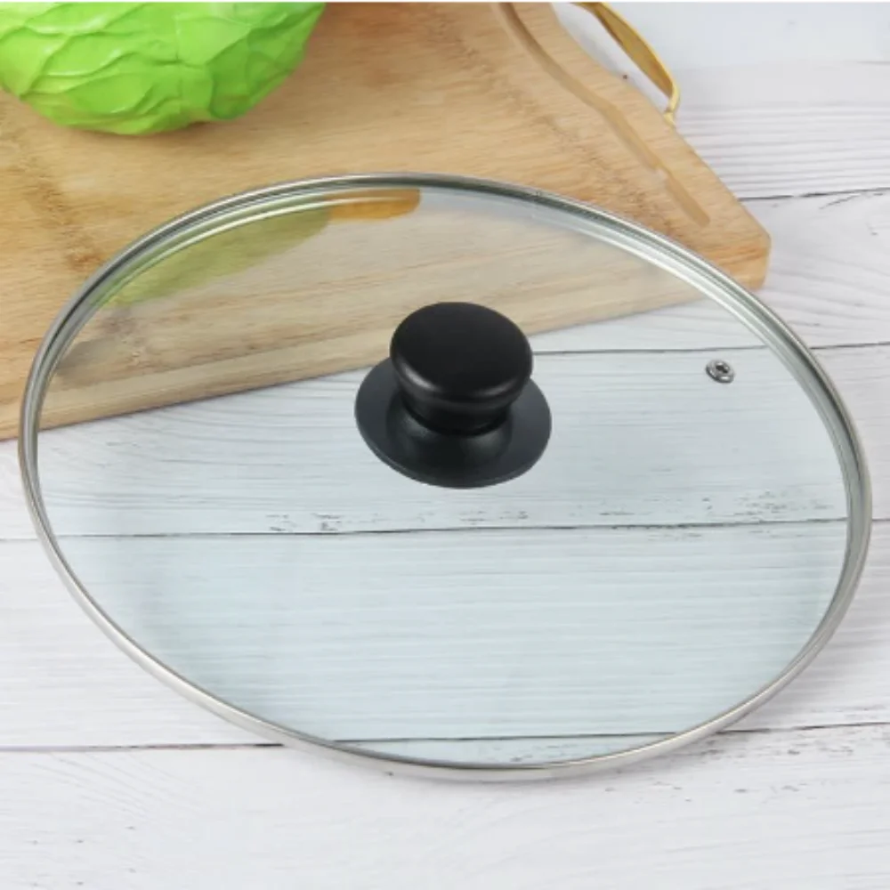 Tempered-Glass-Pot-Lid-Reinforced-Glass-Wok-Cover-Soup-Pot-Saucepan ...
