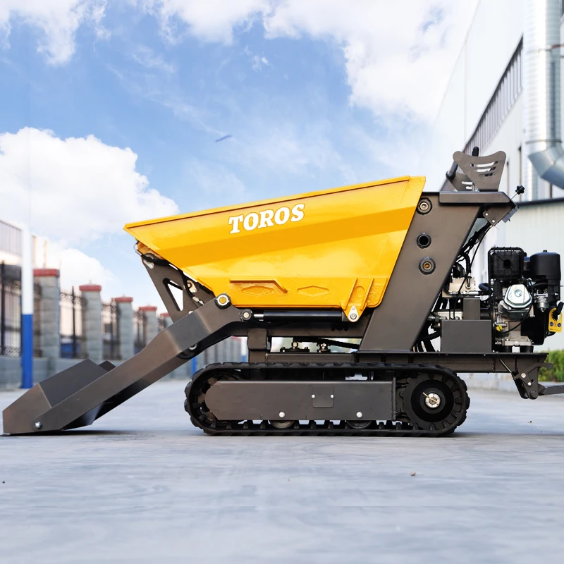 800kg-Crawler-Mini-Dumpers-Petrol-Power-Barrow-Dumpers-For-Sale-Small ...