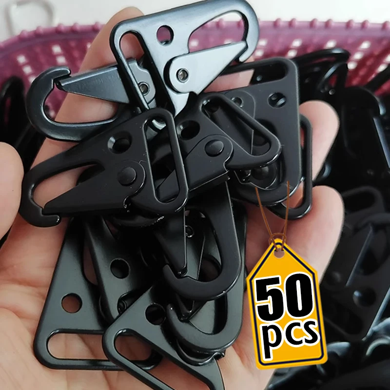 Hawkbill Carabiner Buckle Nylon Webbing Belt Key Chain Bag Hook Multi ...