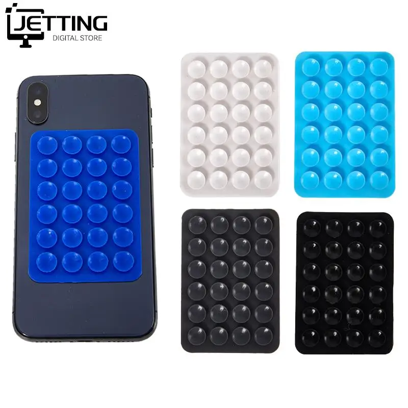 Backed Silicone Suction Pad For Mobile Phone Fixture Suction Cup Backed ...