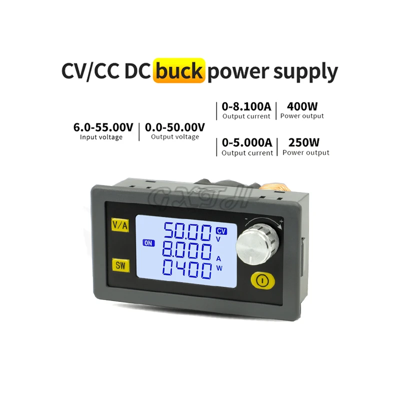 CNC Adjustable DC Regulated Power Supply 8A 5A CV CC Maintenance Step ...