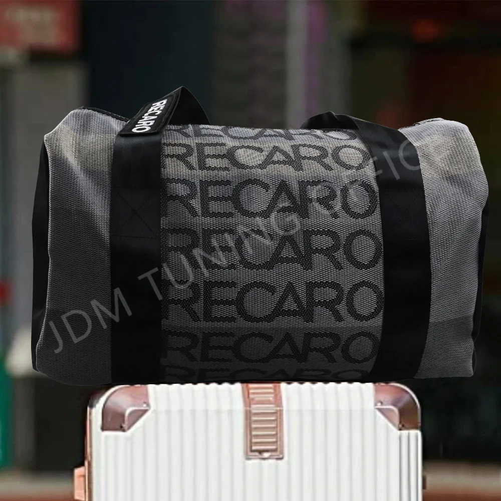 Brane-RECARO-JDM-Racing-bolso-de-mano-de-lona-de-Tela-Gris-mochila ...