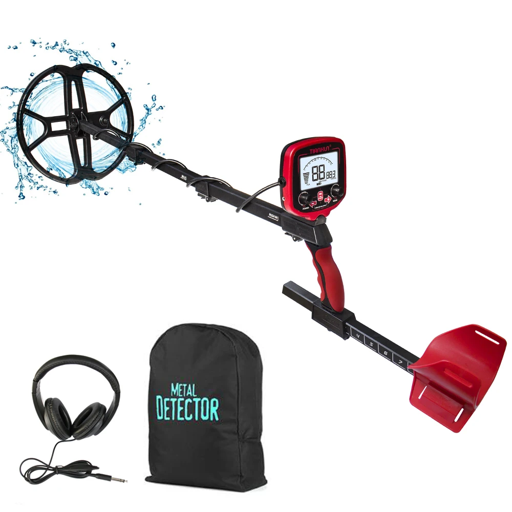 Professional Underground Metal Detector With 12inch Big Coil Updated Tx ...