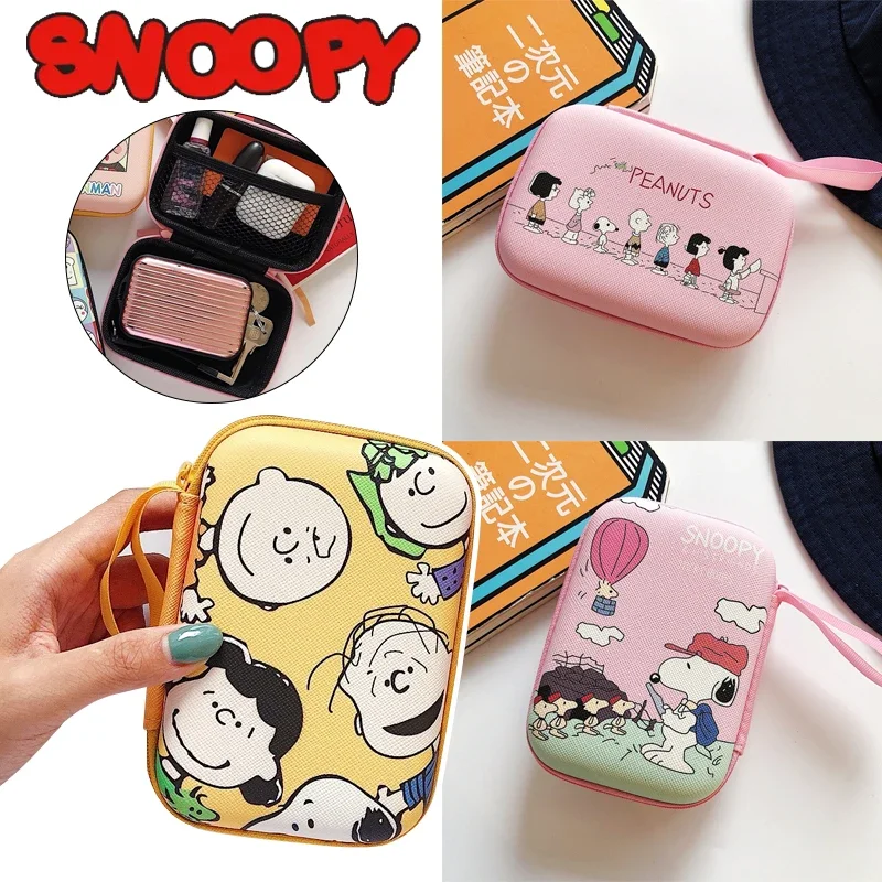 Snoopy-Data-Cable-Storage-Bag-Portable-USB-Data-Line-Organizer-Travel ...