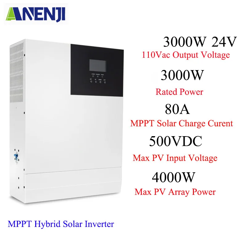 3KW-Hybrid-Solar-Inverter-24V-110VAC-Pure-Sine-Wave-Photovoltaic ...