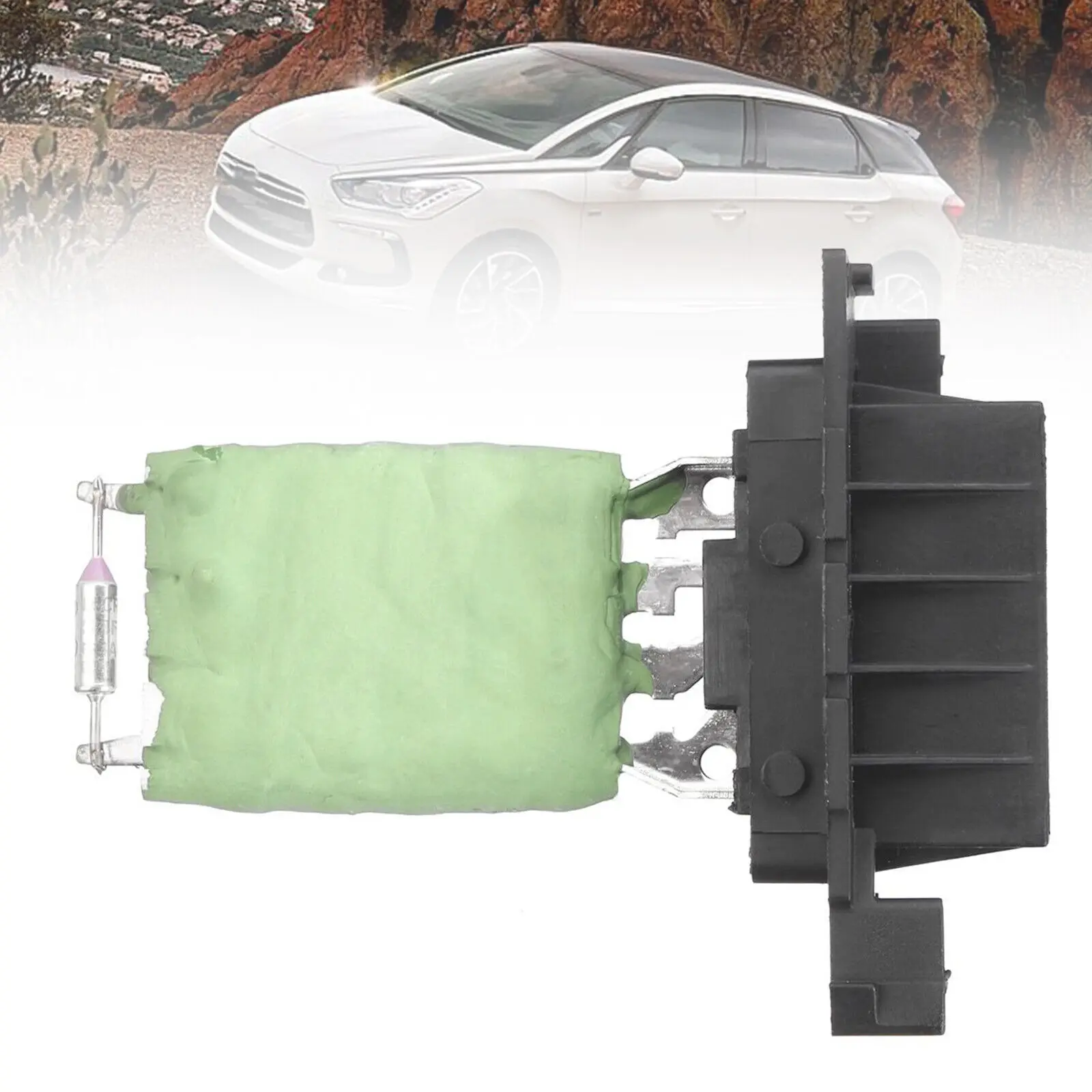 Car Heater Blower Fan Resistor Replacement With Screw For Citroen ...