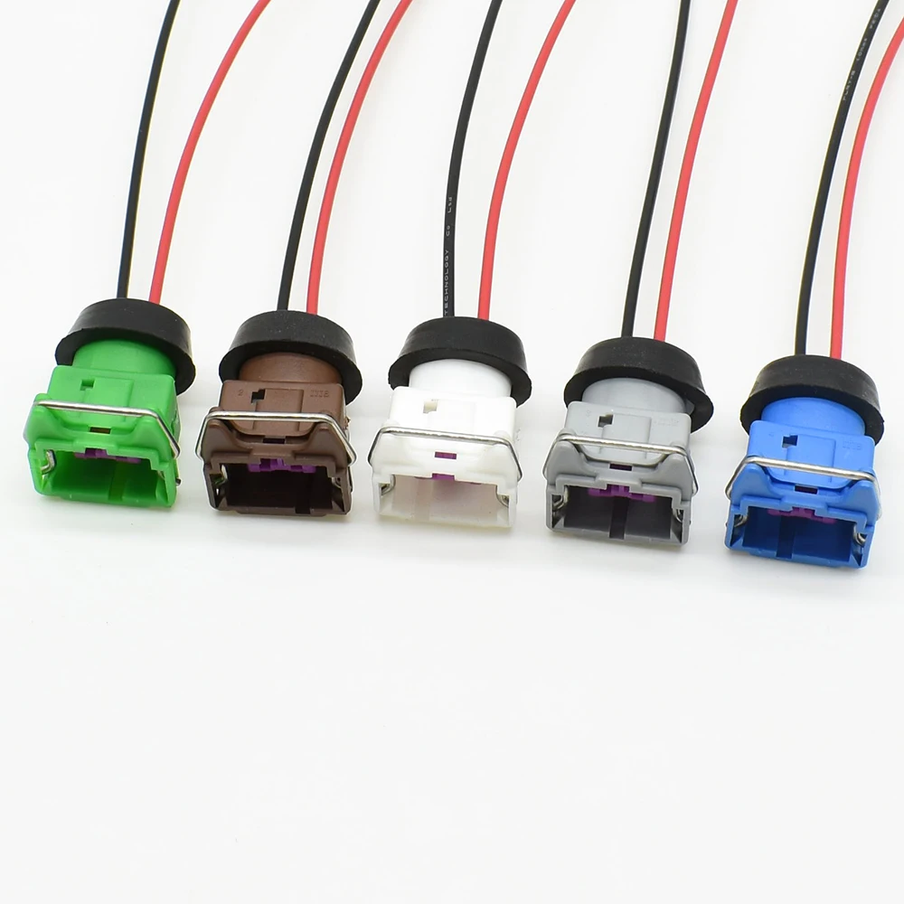2P 144473-2 Auto Electrical Connector 144473-5 With Terminal Car ...