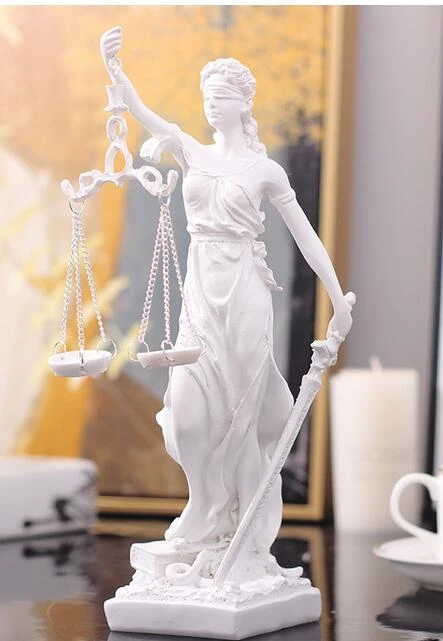 GODDESS THEMIS FIGURES LADY JUSTICE GREEK MYTHOLOGY STATUE CREATIVE ...