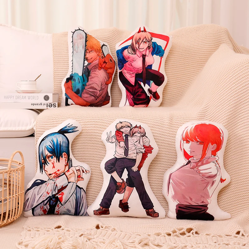 Chainsaw-Man-Anime-Pel-cia-Toy-Travesseiro-Plushie-Figure-Presentes-de ...