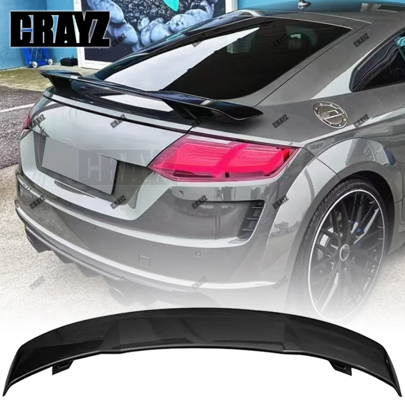 アウディ TT TTS TTRS MK2 MK3 A3 アコード スタンダード 2008-2022 カーボンファイバールック グロスブラック ...