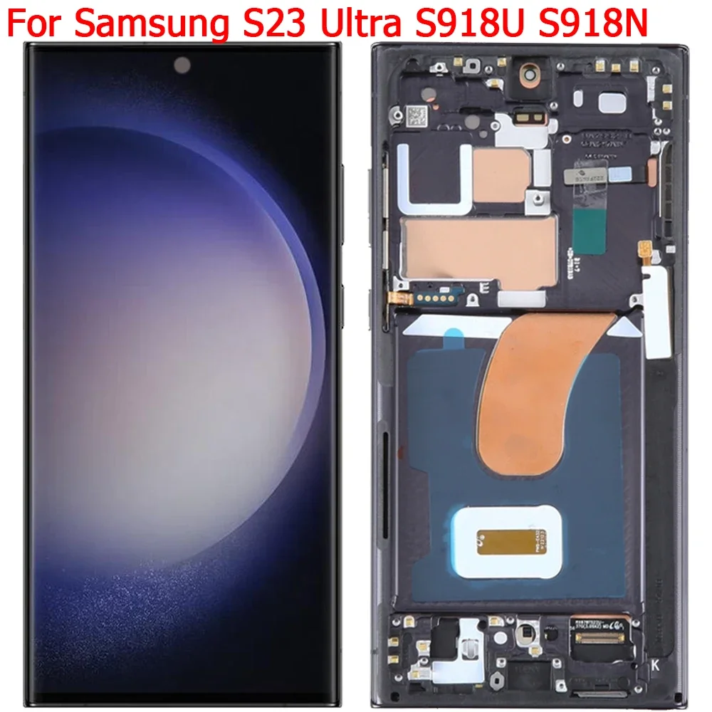 Original-For-Samsung-S23-Ultra-LCD-Screen-Replacement-6-8-Samsung-S23 ...