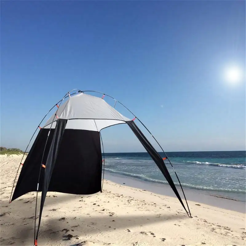 Waterproof-Camping-Canopy-Beach-Shelter-Sun-Shade-Tent-Anti-UV-Tent-Ao ...