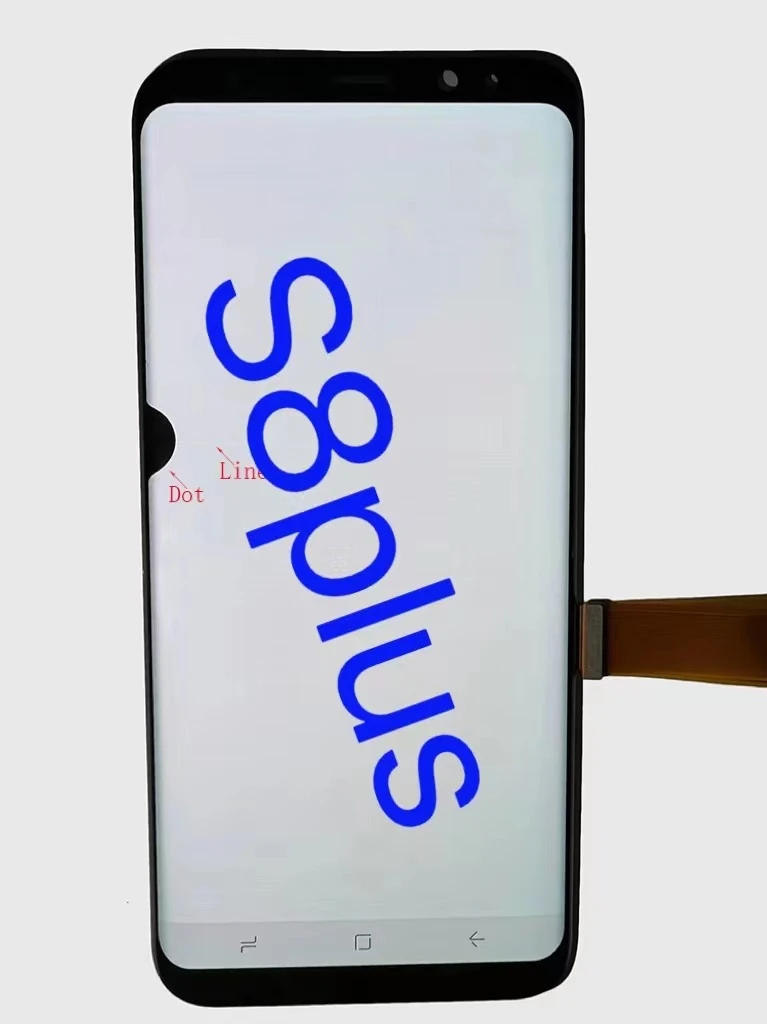 100% Original Amoled Display with frame For SAMSUNG Galaxy S8 Plus ...