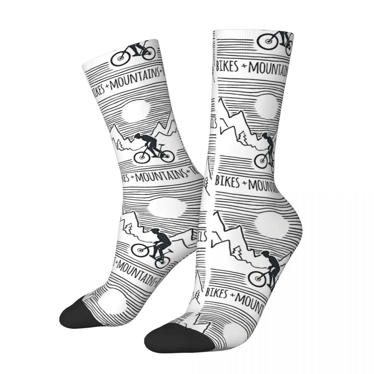 Funny-Crazy-Sock-for-Men-Mountains-Trails-Downhill-MTB-Hip-Hop-Harajuku ...