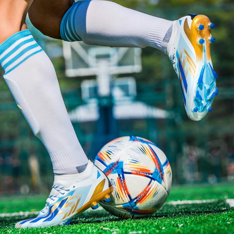 QQ2405-Ultralight-Mens-Soccer-Shoes-Non-Slip-Turf-Soccer-Cleats-for ...