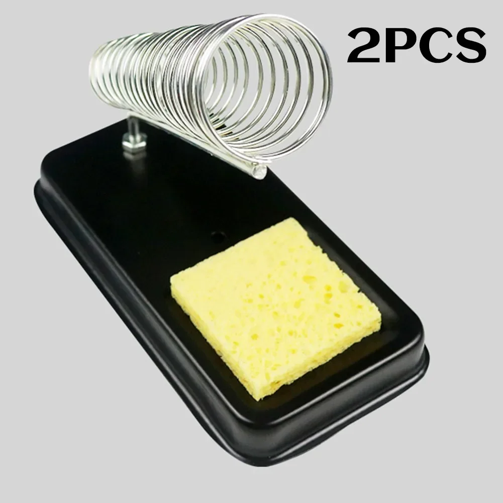 Welding-Soldering-Iron-Stand-Sponge-Station-Support-Base-Desoldering ...