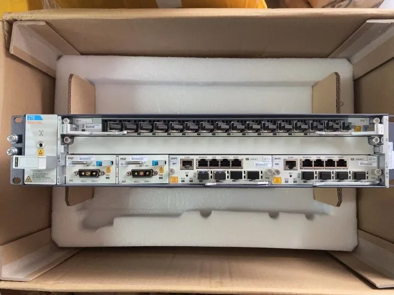 ZTE ZXA10 C620 mini OLT 2 * 10GE SPUFS 2 * DC PRSF1 * GFGN C + tablero ...