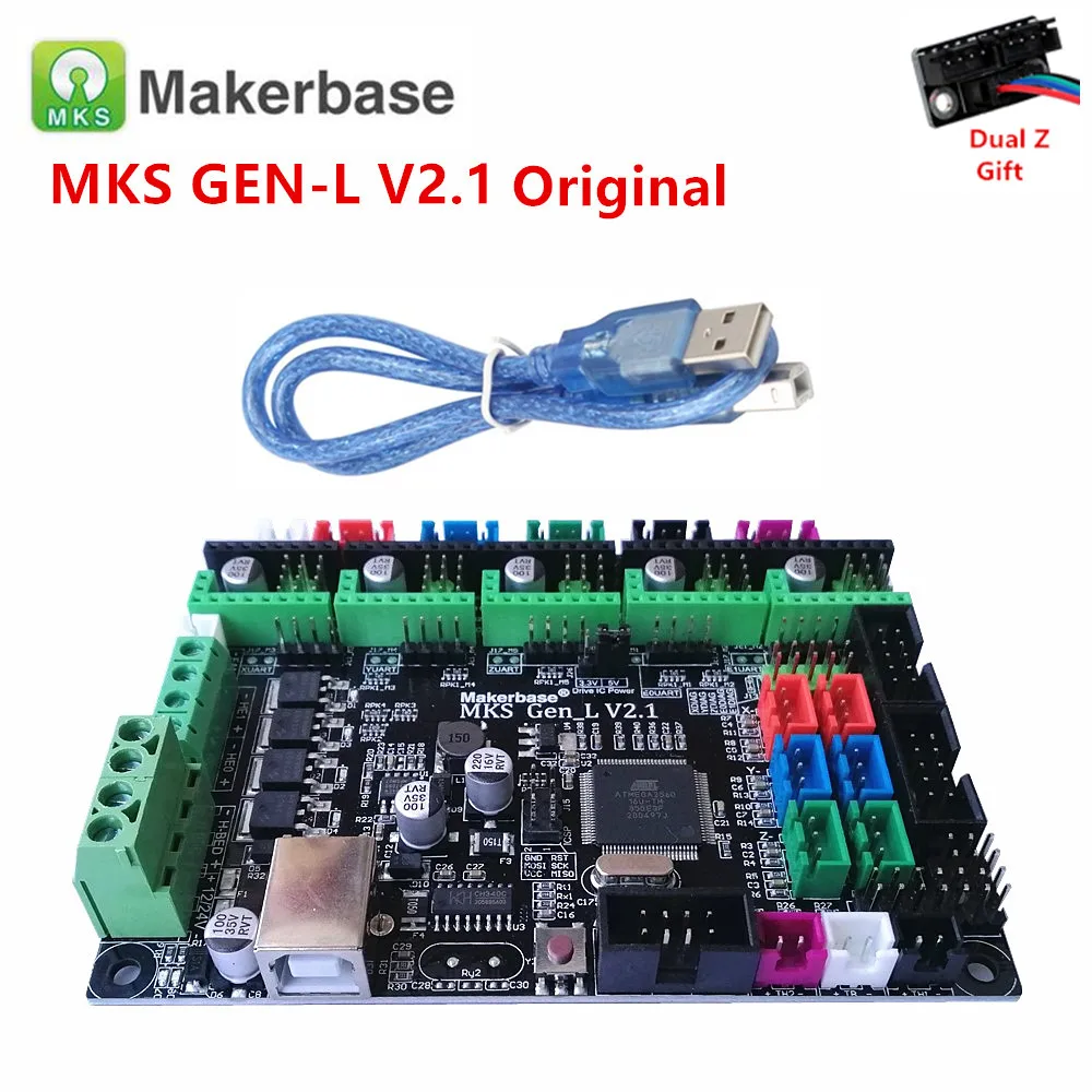 MKS-GEN-L-V2-1-3D-printer-control-panel-mainboard-diy-starter-parts ...