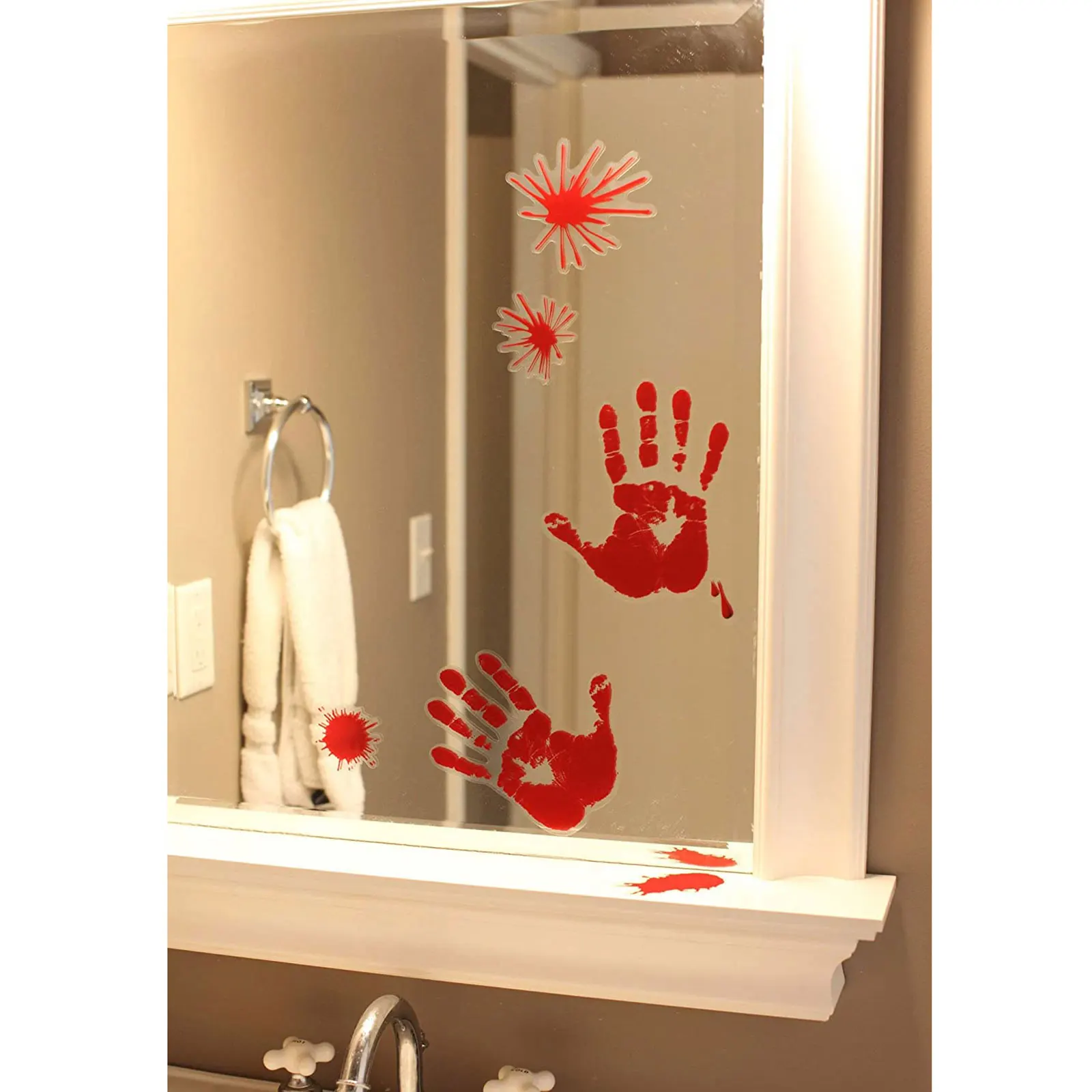 Halloween-Blood-Handprint-Decor-Bathroom-Wall-Window-Stickers-Blood ...