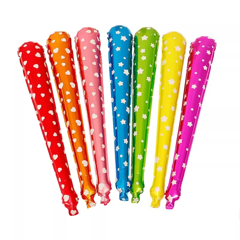 75cm-Long-stick-Party-Balloons-Multiple-Colors-with-Noise-Maker-Bell ...