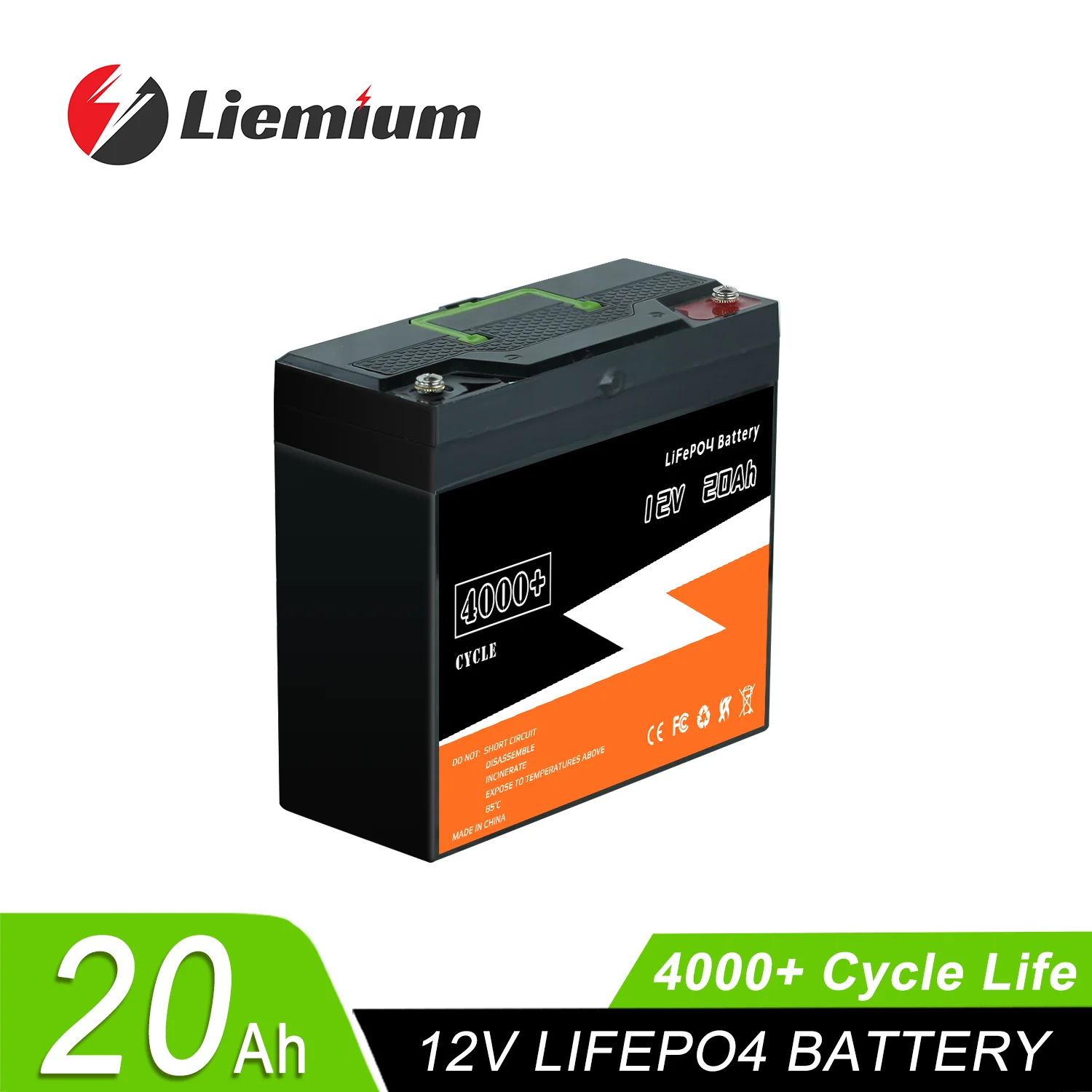 New-12V-20Ah-LiFePo4-Battery-4S20A-Built-in-BMS-Support-4S4P-12V-24V ...