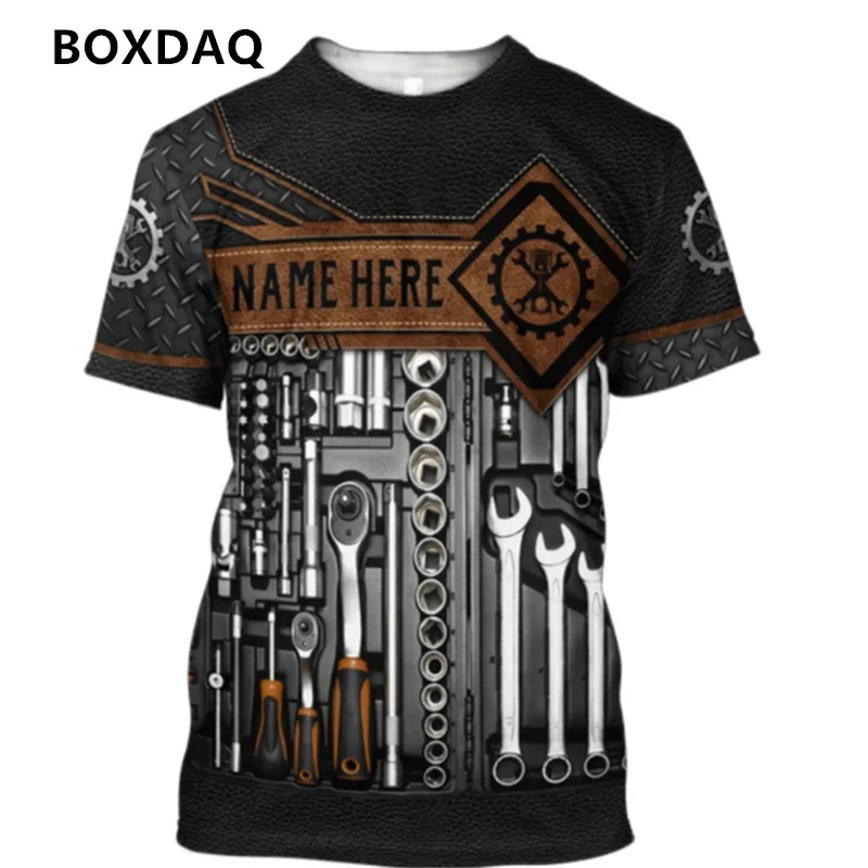Short-Sleeve-Streetwear-Mechanic-Repair-Tools-Pattern-Men-s-T-Shirts ...