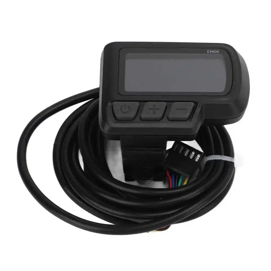 전기 En06 Lcd 디스플레이 미터 Usb 전원 속도 디스플레이 전자 자전거 Lcd 디스플레이 방수 Sm 커넥터