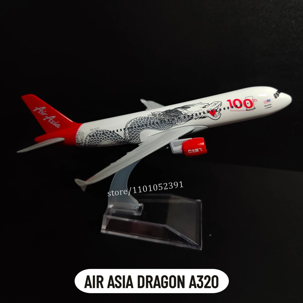 Scale-1-400-Metal-Aviation-Replica-Air-Asia-Dragon-A320-Air-Aircraft ...