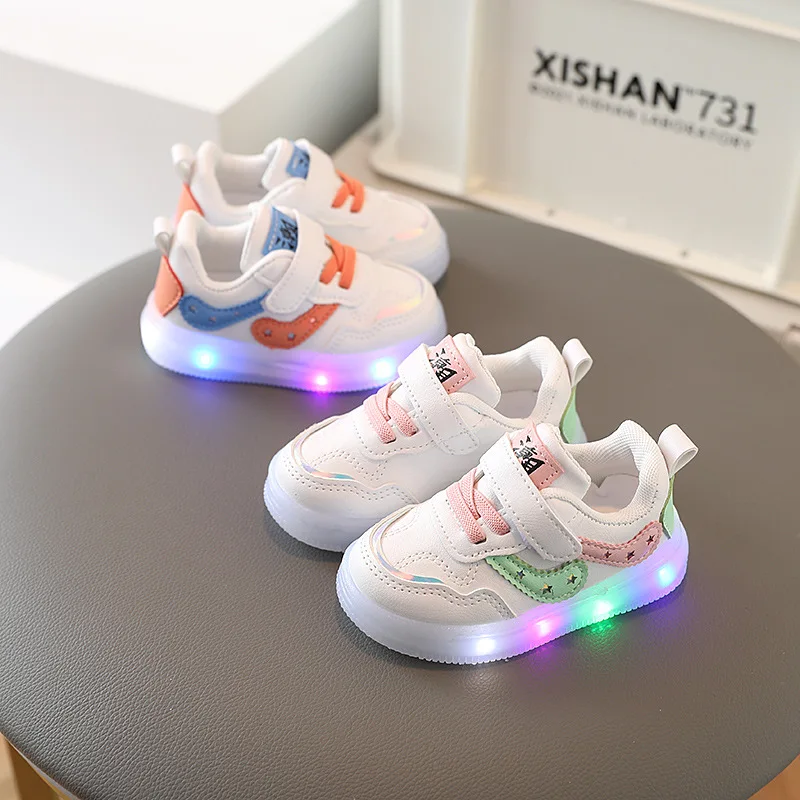 Child-Shoe-Boys-Girl-Led-Light-Sneakers-Glowing-Shoe-for-Kids-Soft ...
