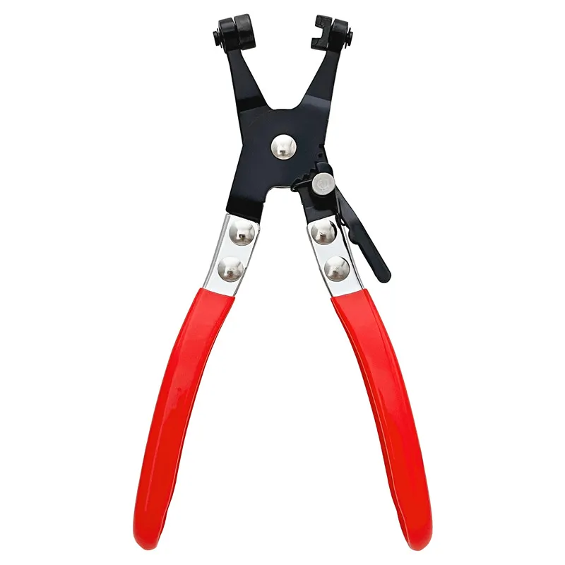 Hose-Clamp-Pliers-Repair-Tool-Swivel-Flat-Band-for-Removal-And ...