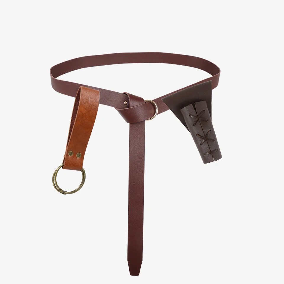 Sword Frog Retro Double Back – PU Leather Adjustable Sheath | For ...