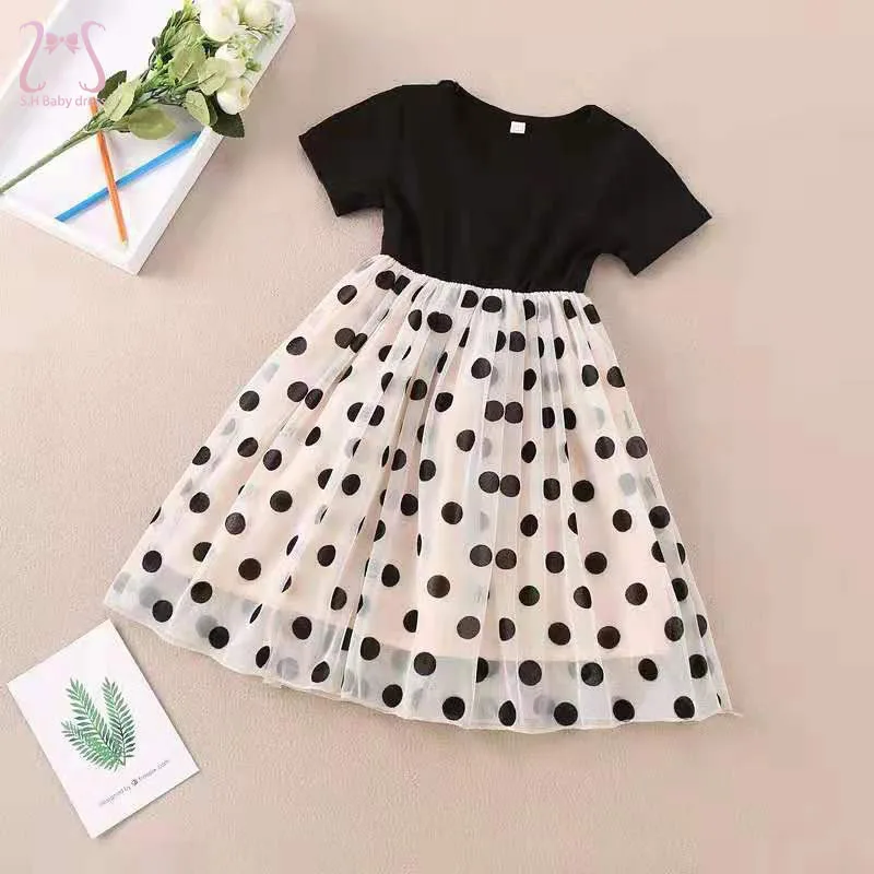 Summer-Toddler-Girls-Polka-Dot-Party-Evening-Princess-Yarn-Dresses ...