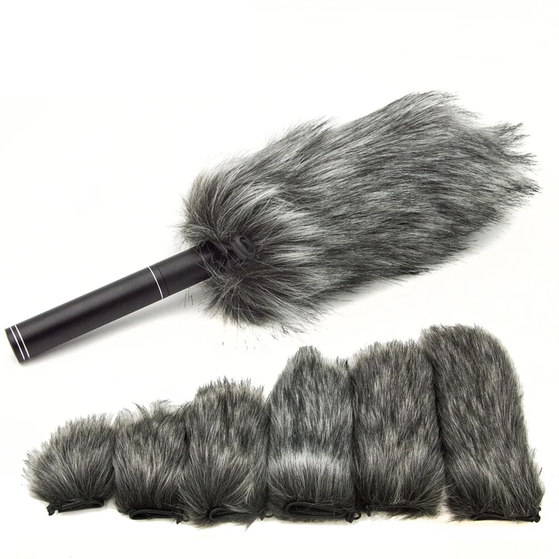 Indoor-Outdoor-Microphone-Windshield-Microphone-Windscreen-Furry-Sleeve ...