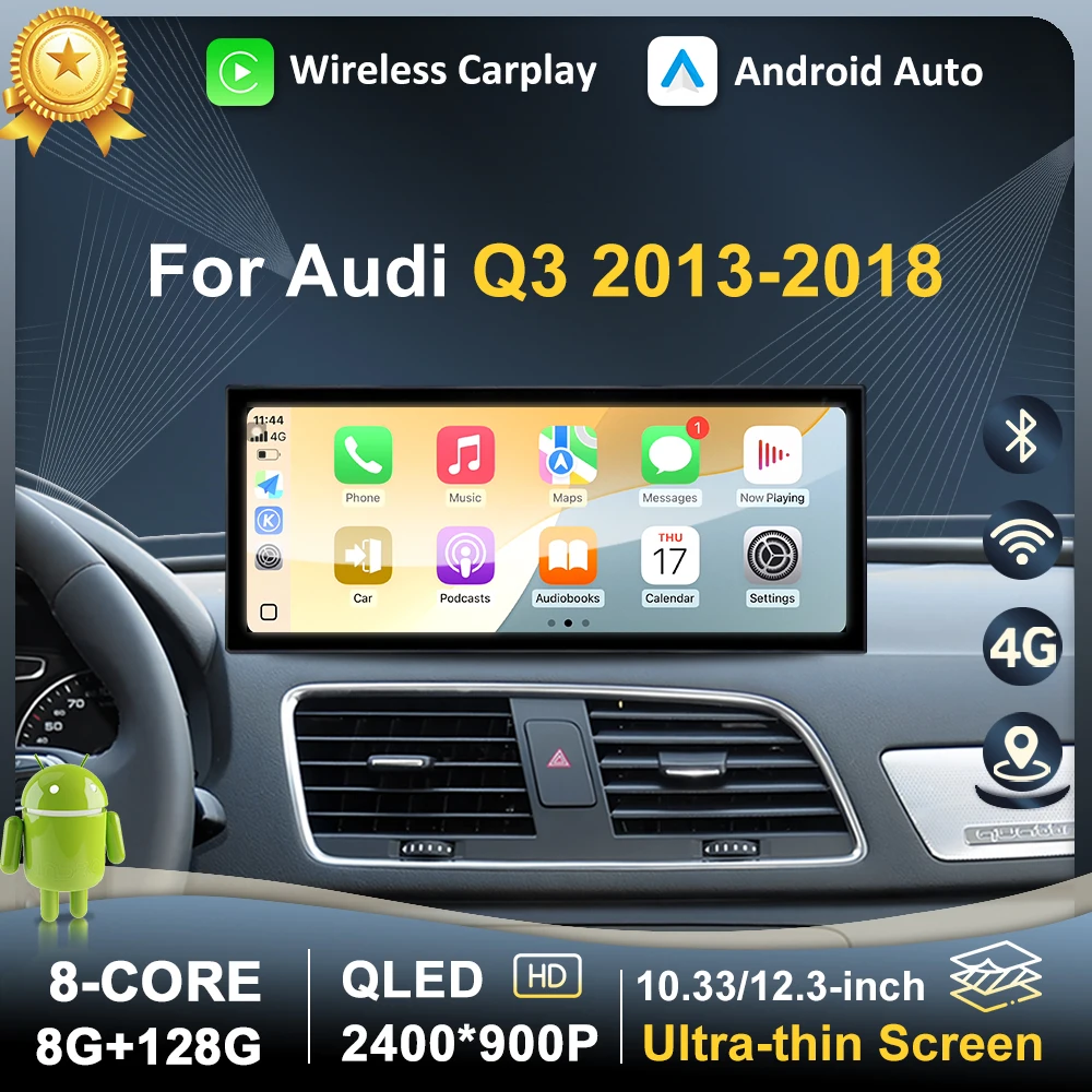 GPS Navi Left Hand Drive For Audi Q3 2013 - 2018 Car Electronics ...