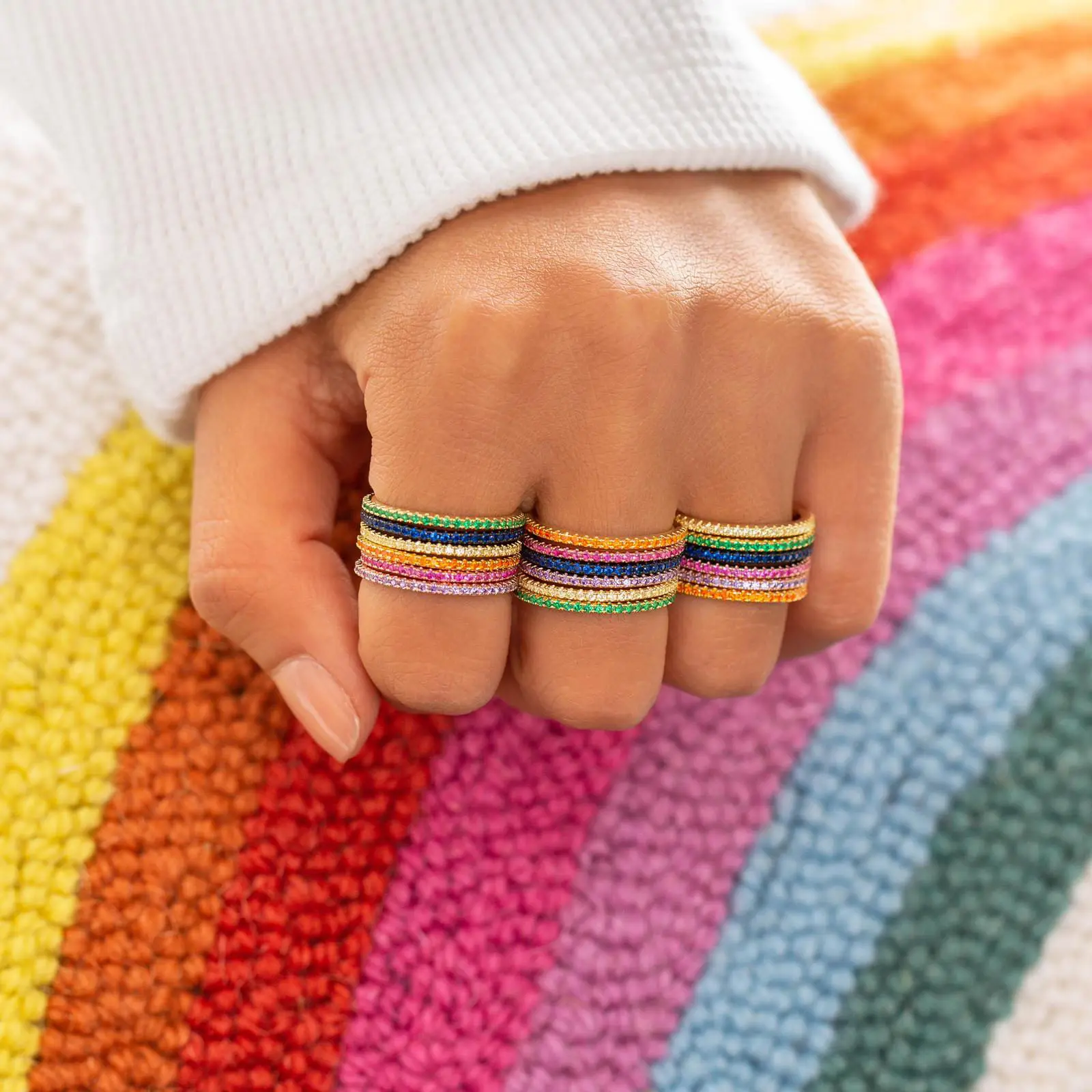 Rainbow Loom Rings