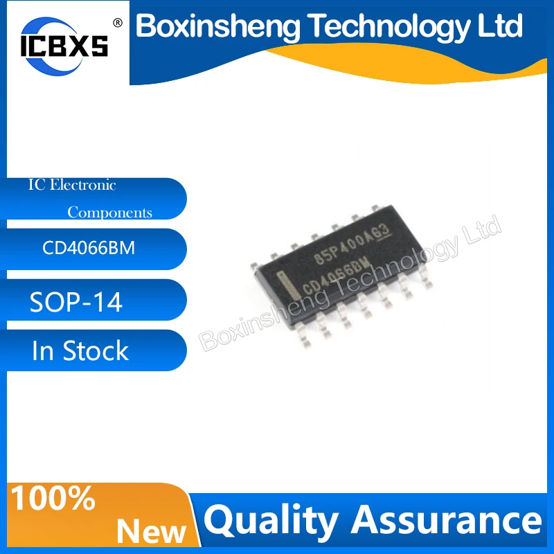 10pcs-CD4066BM96-SOP-14-four-way-bidirectional-switching-logic-chip-multiplexer-decoder-new ...