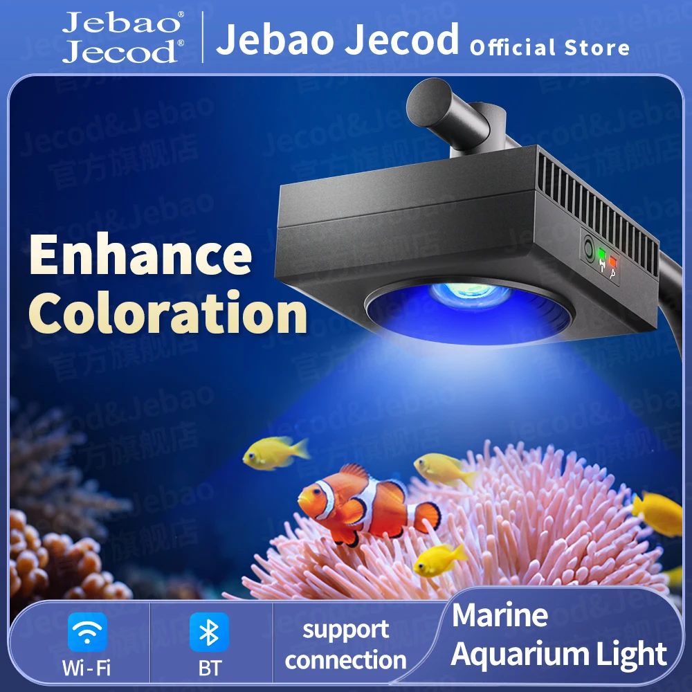 Jecod Jebao MRLMSQ serie inteligente espectro completo Coral Reef Light ...