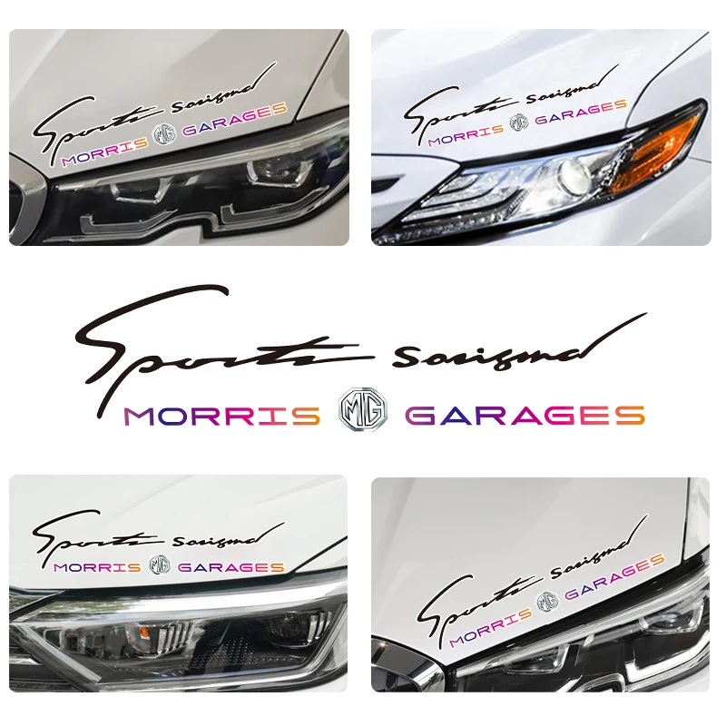Car-Creative-Sticker-Cool-Car-Light-Eyebrow-Sticker-For-Morris-Garages ...