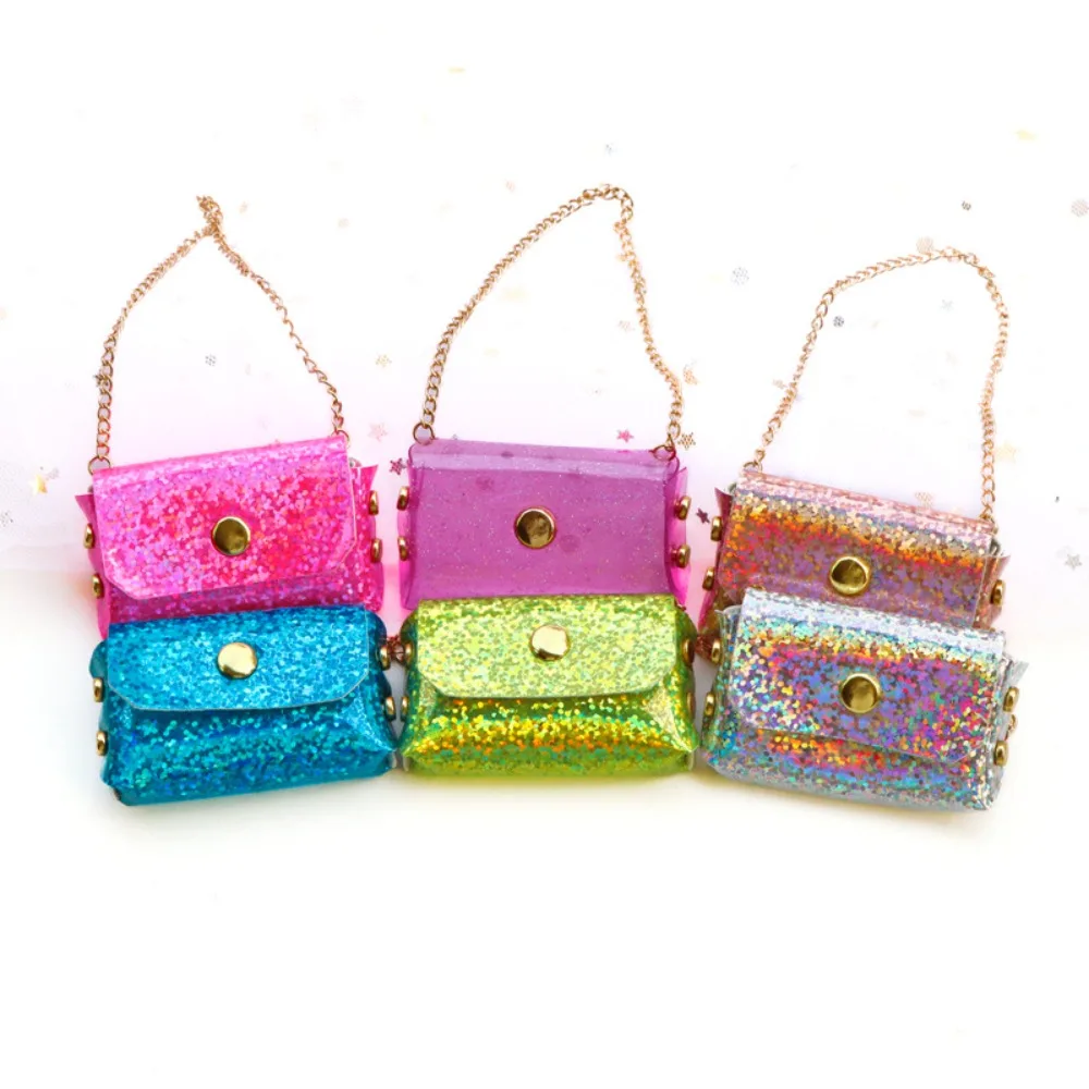 Mini Doll Fashion Bags Paillette Shoulder Bags Doll Accessories Doll ...