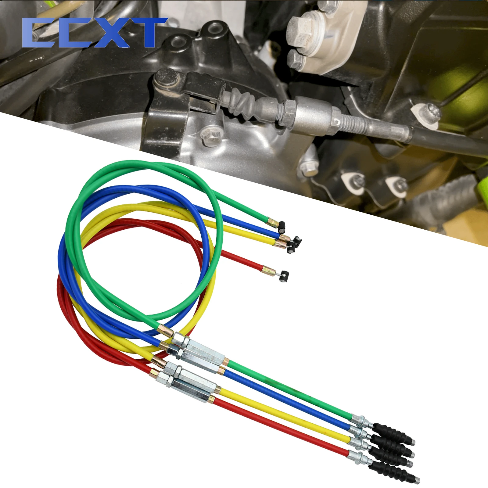 Motorcycle-Adjustable-980mm-Clutch-Cable-For-KTM-Honda-Kawasaki-Yamaha ...