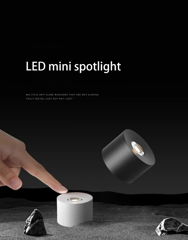 Foco-ultrafino-Led-Mini-foco-peque-o-montado-en-superficie-3W-5W-l ...