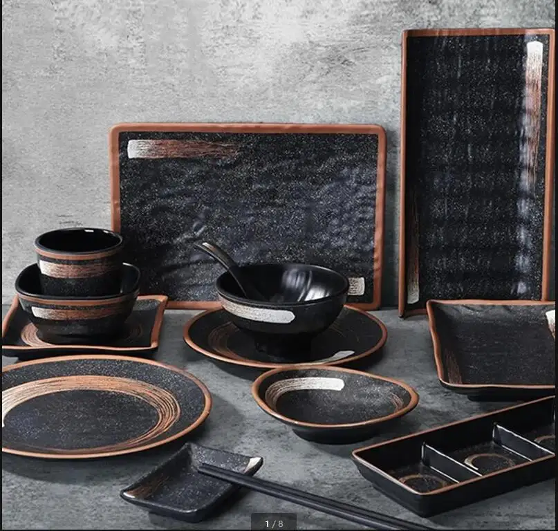 Melamine-Plastic-Tableware-Japanese-and-Korean-Style-Restaurant ...