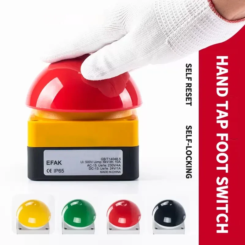 1-5-20Pcs-Mushroom-Button-Self-Rest-Switch-Ball-Pedal-Hand-Clap-Judges ...