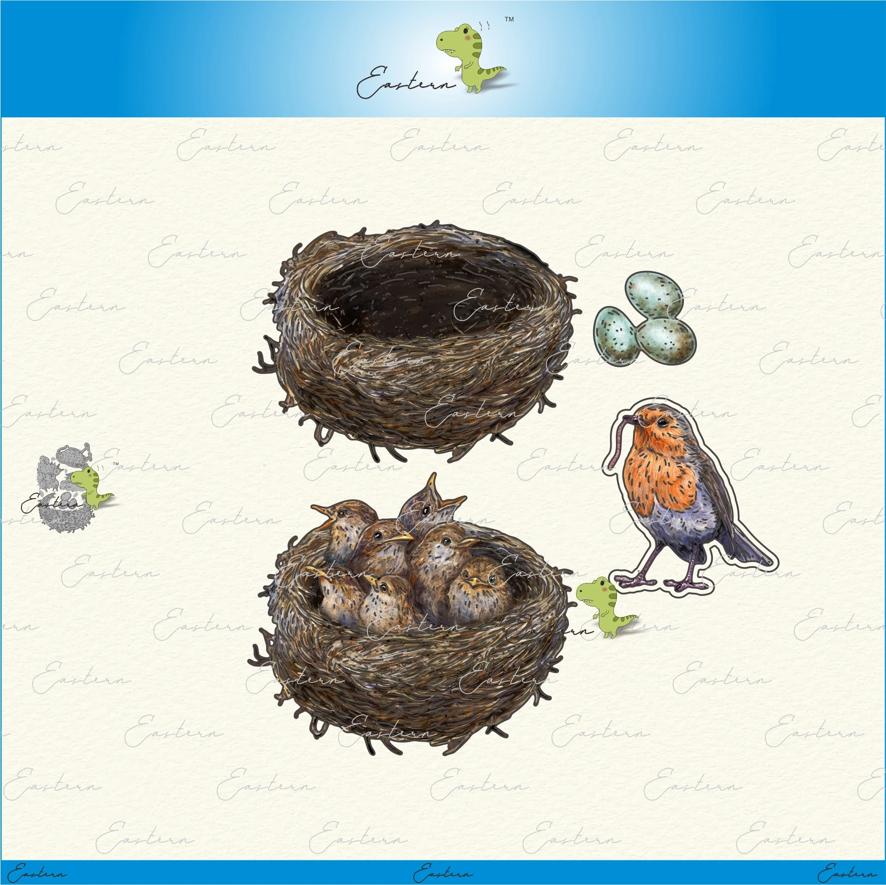 Home Bird's Nest Metal Cutting Dies 2022 New Diy Molds Scrapbooking ...