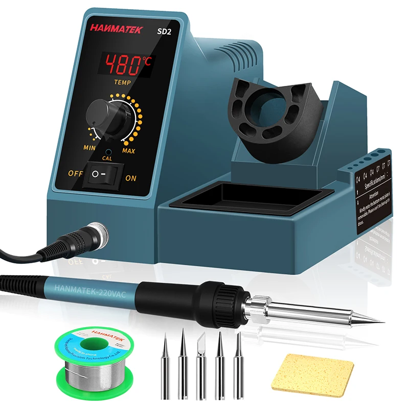 Soldering-station-HANMATEK-soldering-iron-60Wprofessional-soldering ...