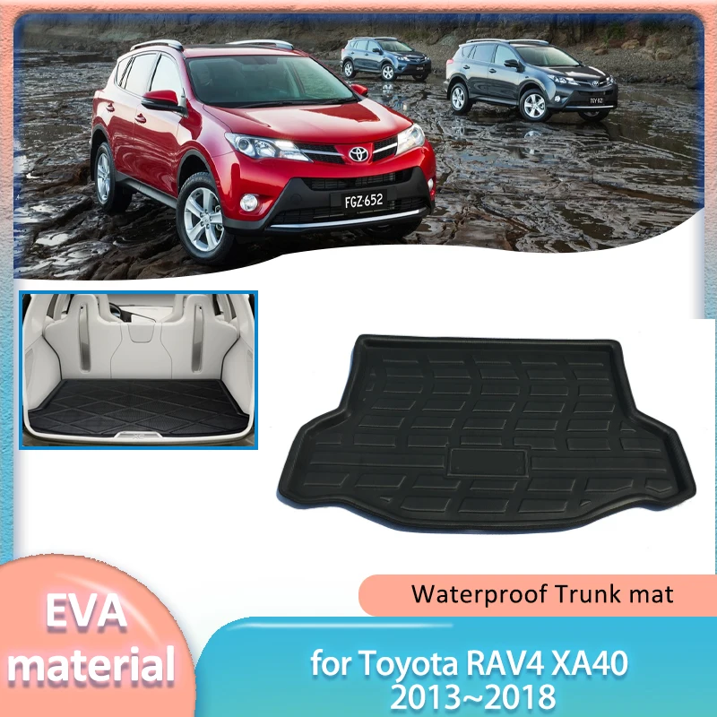 for Toyota RAV4 XA40 2013~2018 2014 Car Trunk Mat Boot Liner Cargo ...