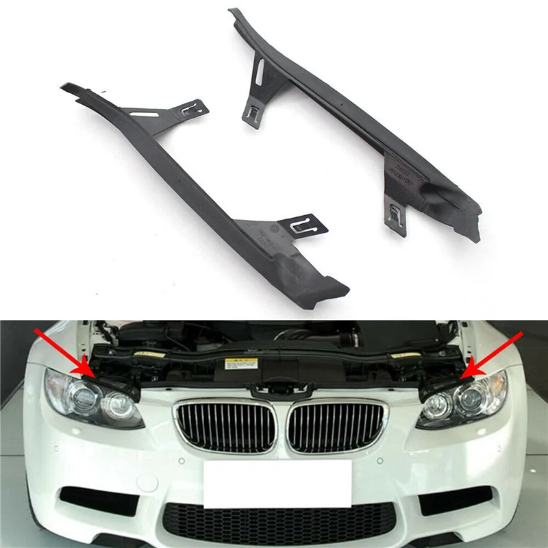 For-BMW-3-Series-E92-E93-Pre-LCI-Front-Headlight-Gasket-Left-Right ...
