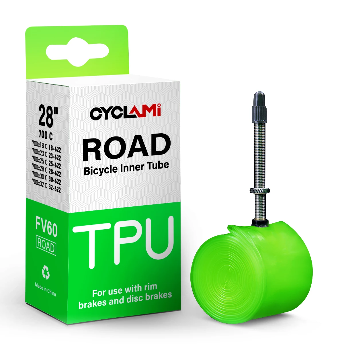 CYCLami Ultralight Bike Inner Tube 700 x 18 25 28 32 Road MTB Bicycle ...